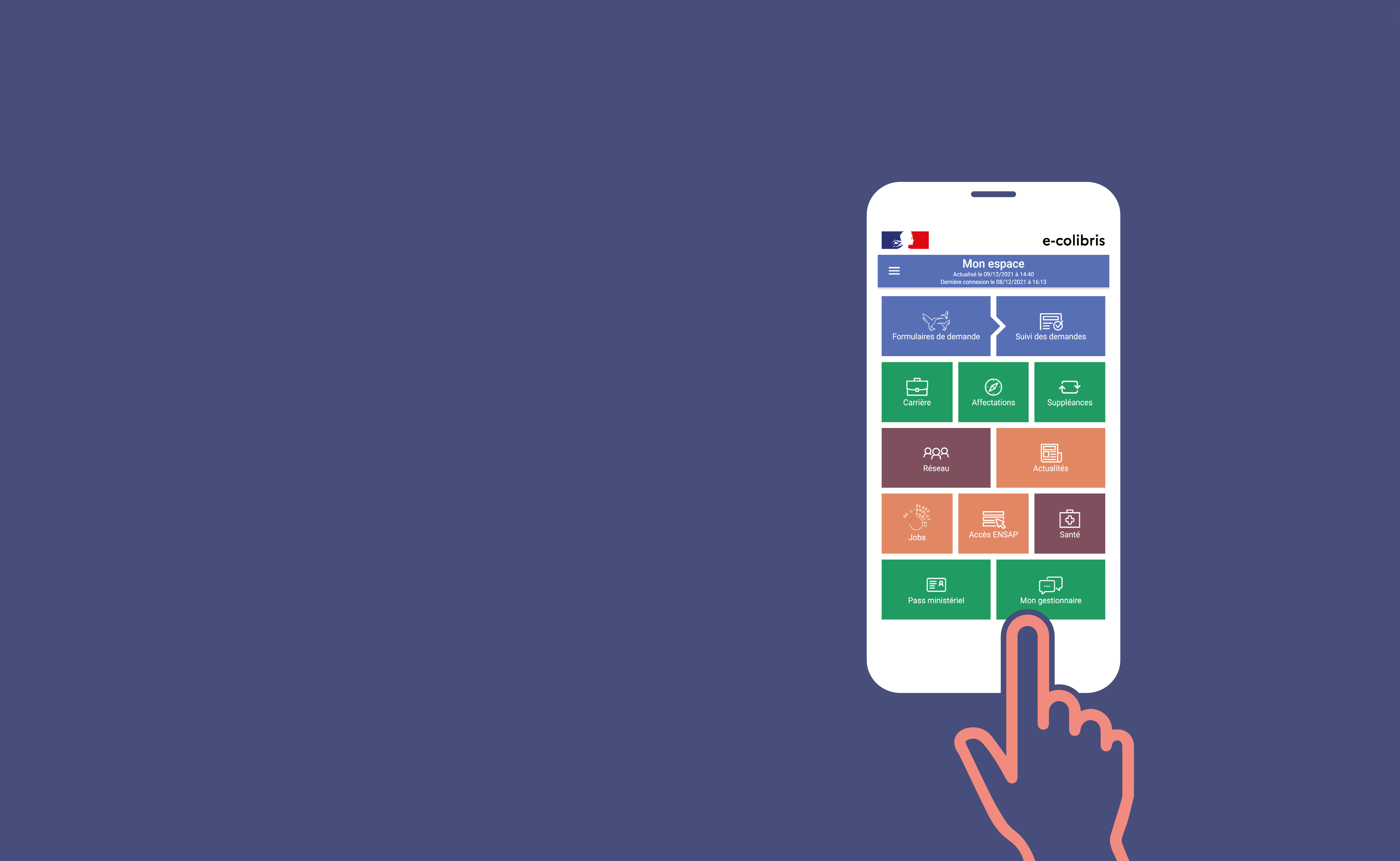Toutes vos démarches sur votre smartphone avec E-Colibris ! | Académie ...