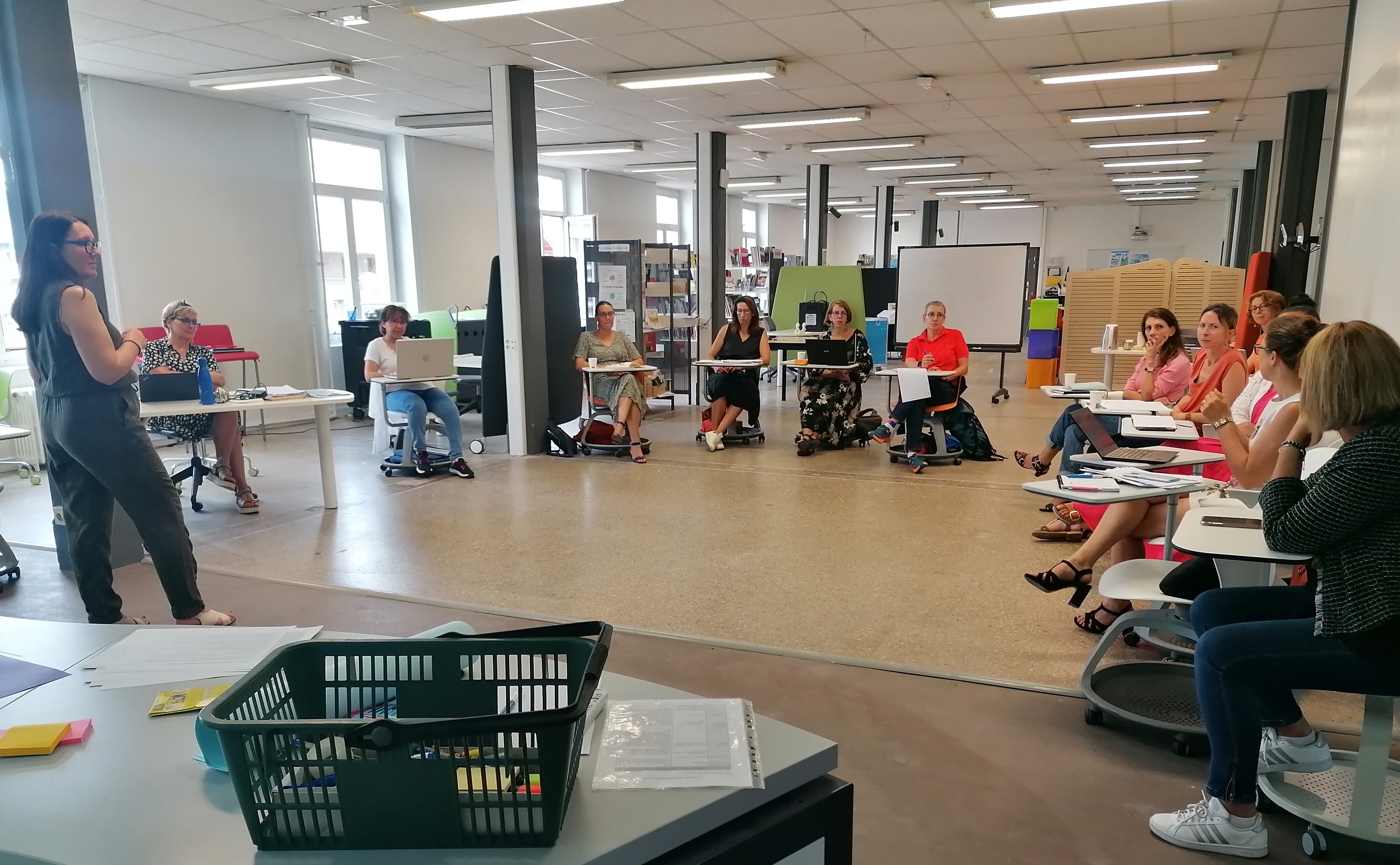 Les Nouvelles Accompagnatrices De Projet Font Leur Rentrée Au