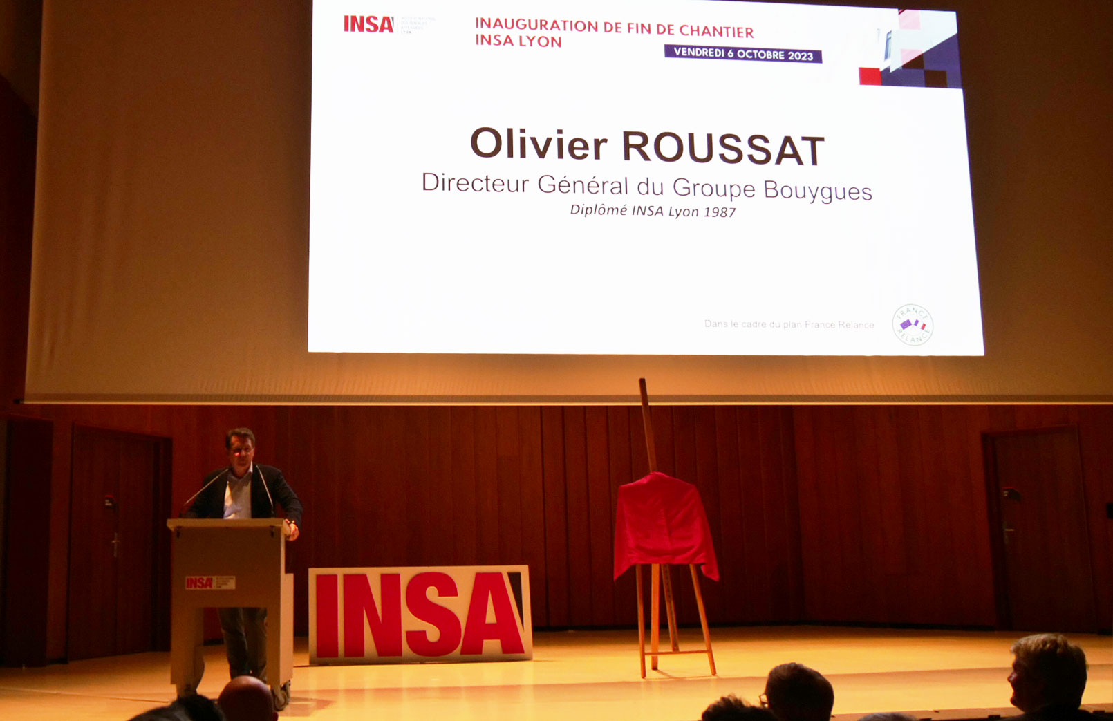 Inauguration du nouveau campus de l'INSA Lyon : rénovation thermique et ... Inauguration du nouveau campus de l'INSA Lyon : rénovation thermique et ...