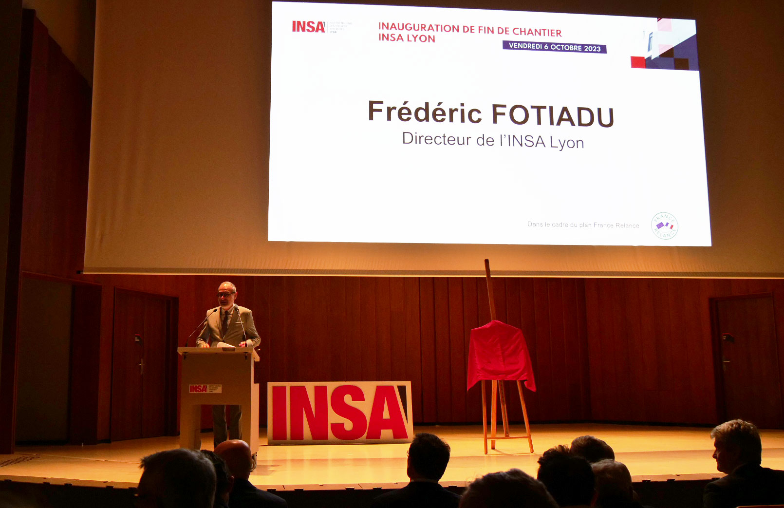 Inauguration du nouveau campus de l'INSA Lyon : rénovation thermique et ...