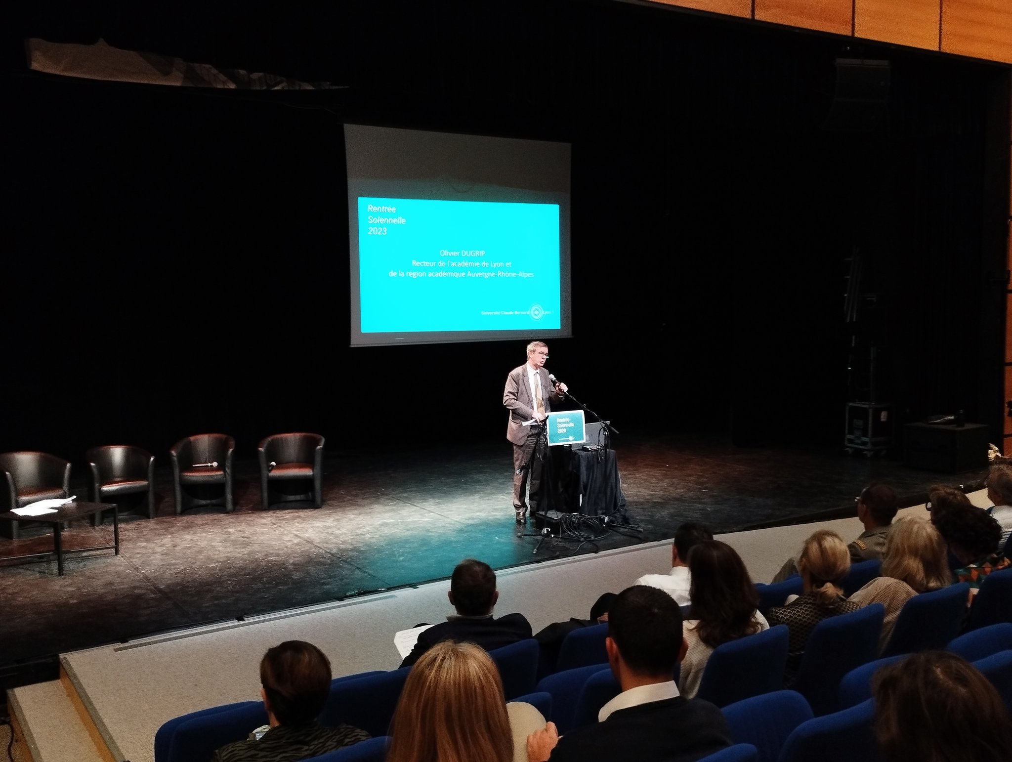 L’université Claude Bernard Lyon 1 fait sa rentrée solennelle ...