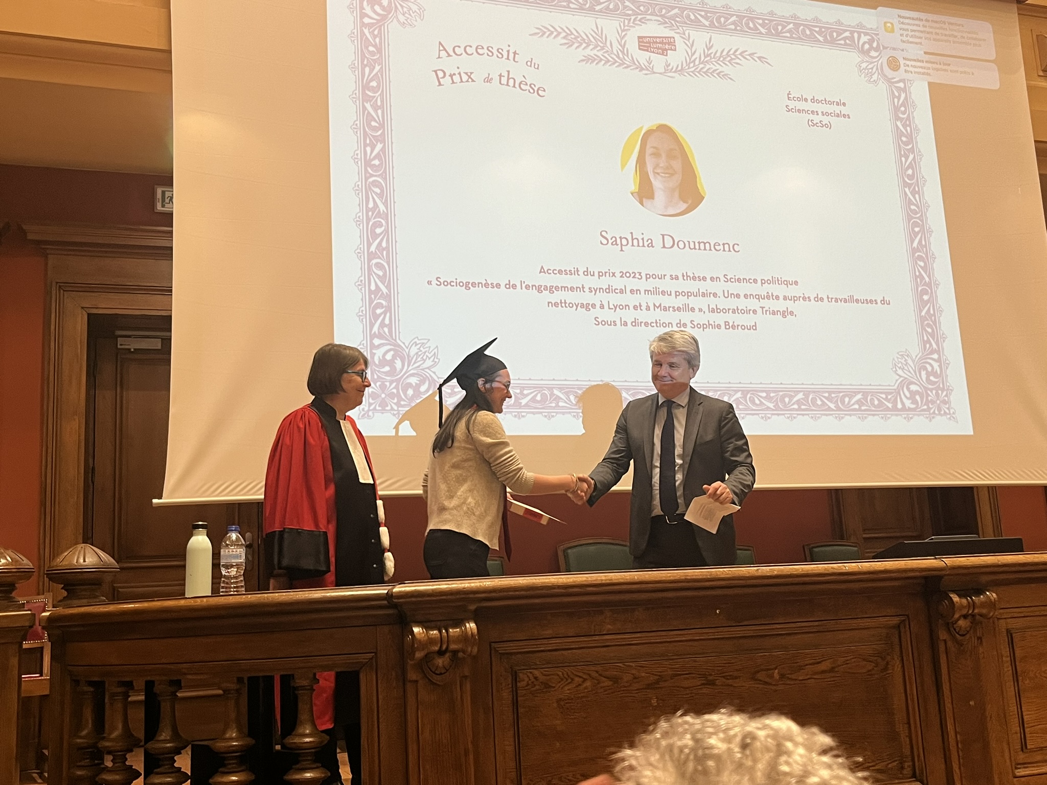 Cérémonie 2024 de remise des diplômes de doctorat et du Prix de thèse ...