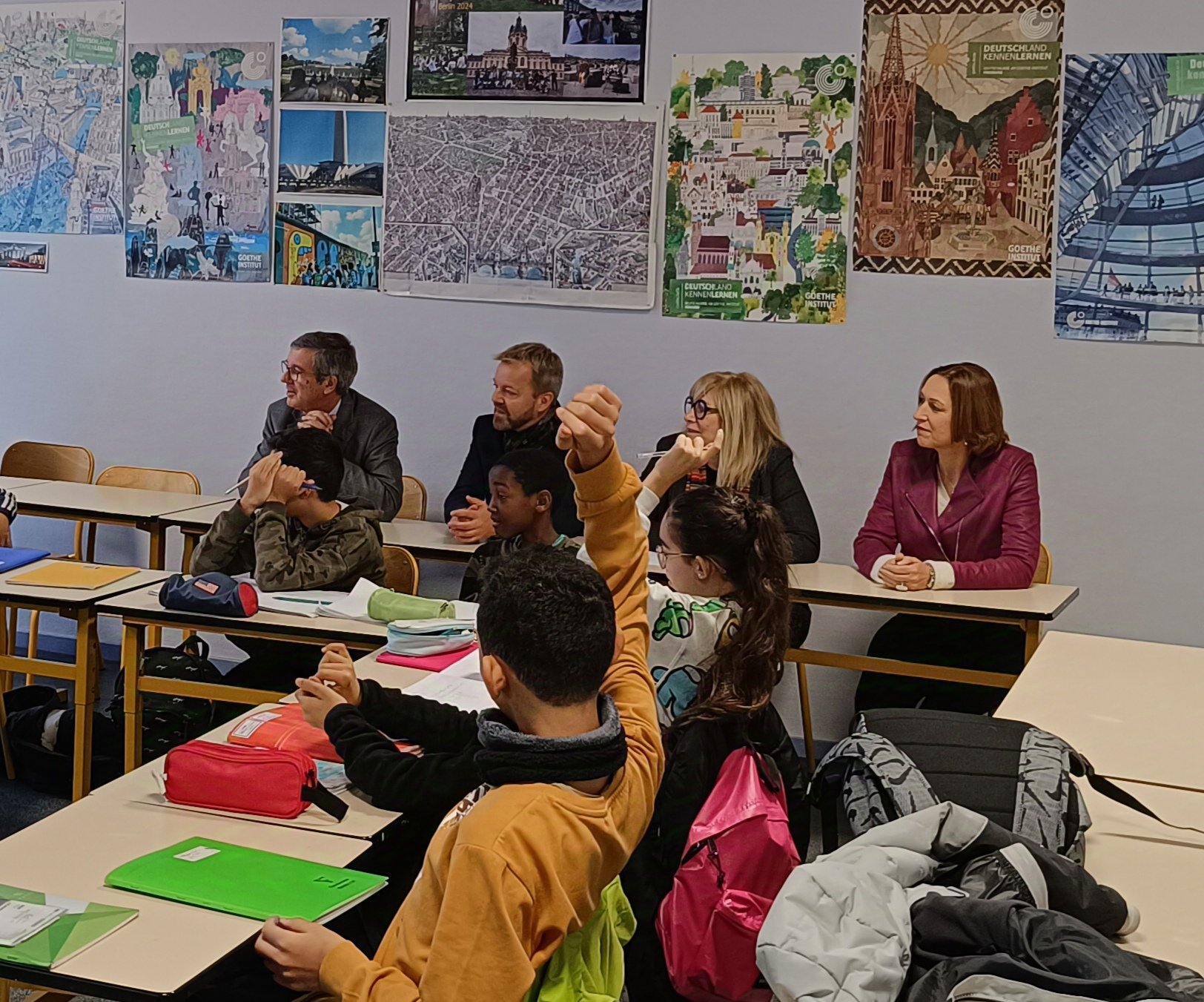 Le collège Jean Monnet accueille le recteur d'académie | Académie de Lyon